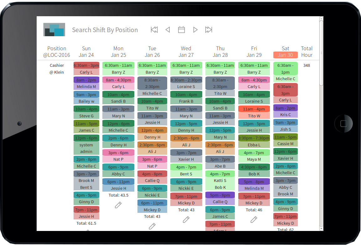 Employee Scheduling with ease and joy - Gleeshift Schedule