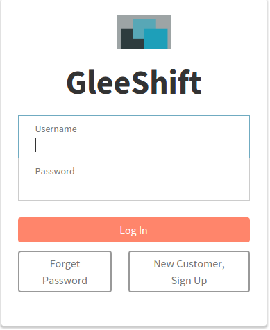 Getting started - Gleeshift Schedule